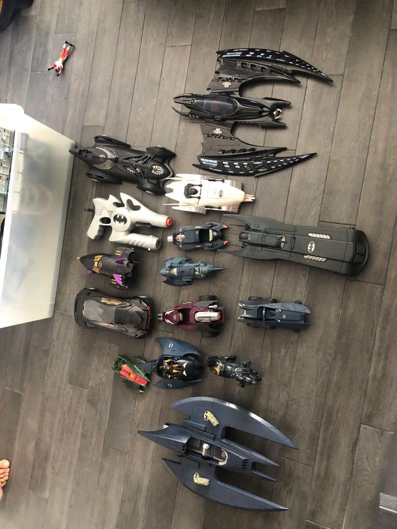 Collection of 90s Batman Vehicles, Hobbies & Toys, Toys & Games on ...