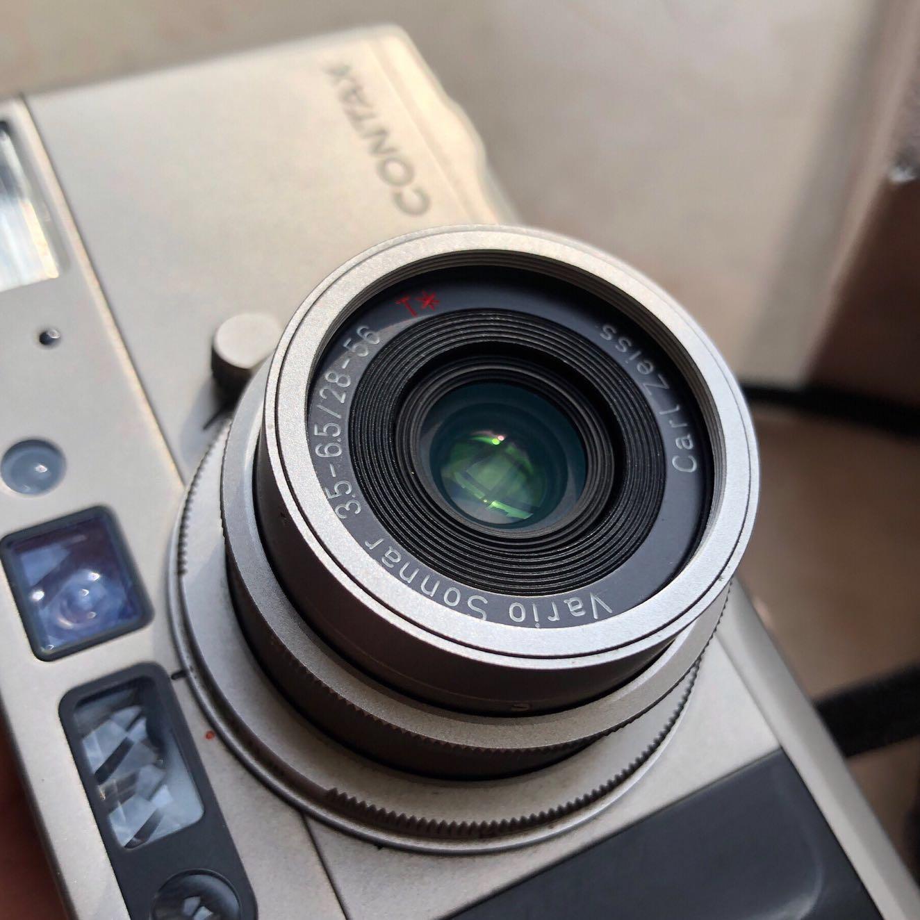 Contax TVS full set 9/10, Photography, Cameras on Carousell