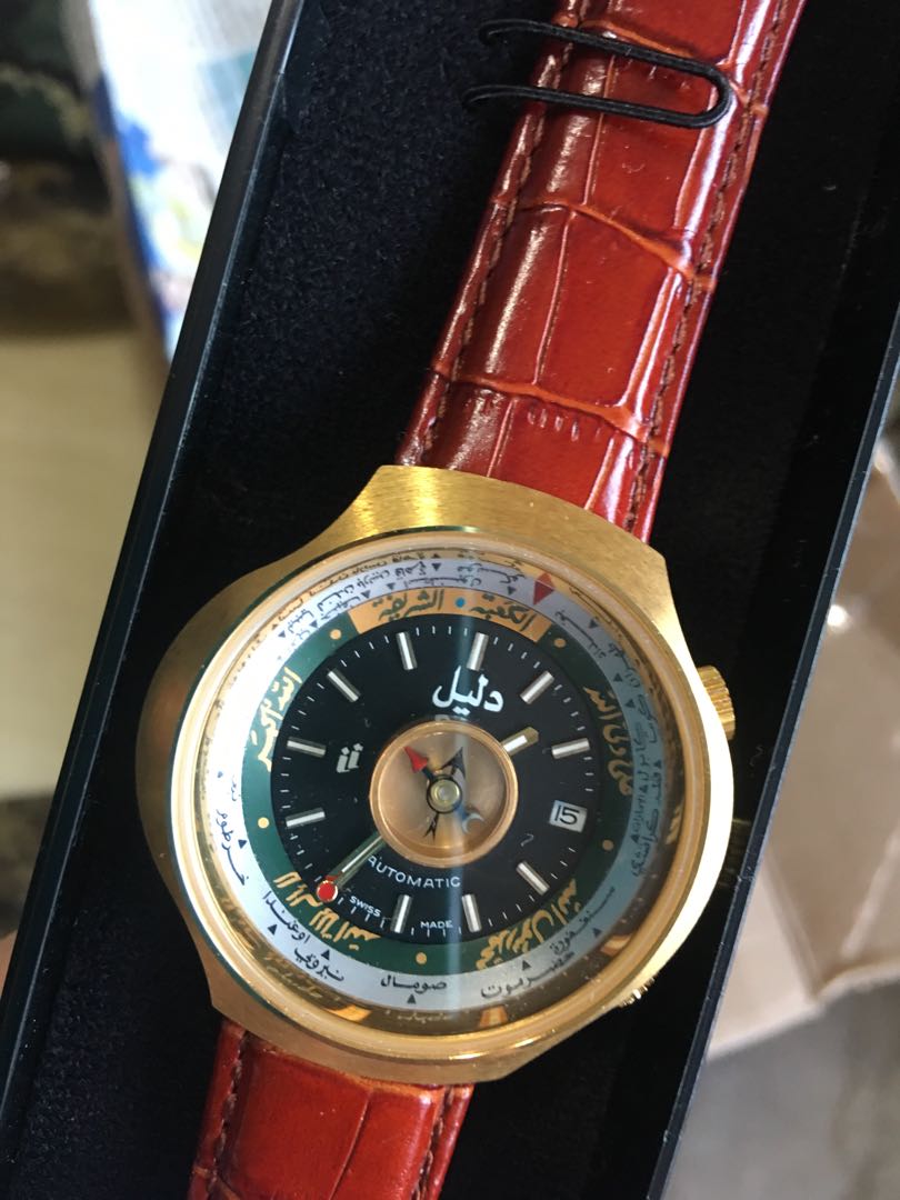 Dalil Muslim prayer watch swiss made, Mobile Phones & Gadgets ...