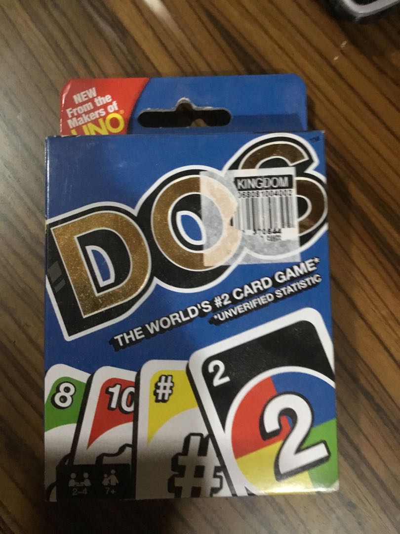 DOS cardgame card game, Hobbies & Toys, Toys & Games on Carousell