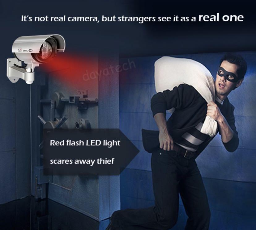 DUMMY IR CAMERA WITH LIGHT, Furniture & Home Living, Security & Locks ...