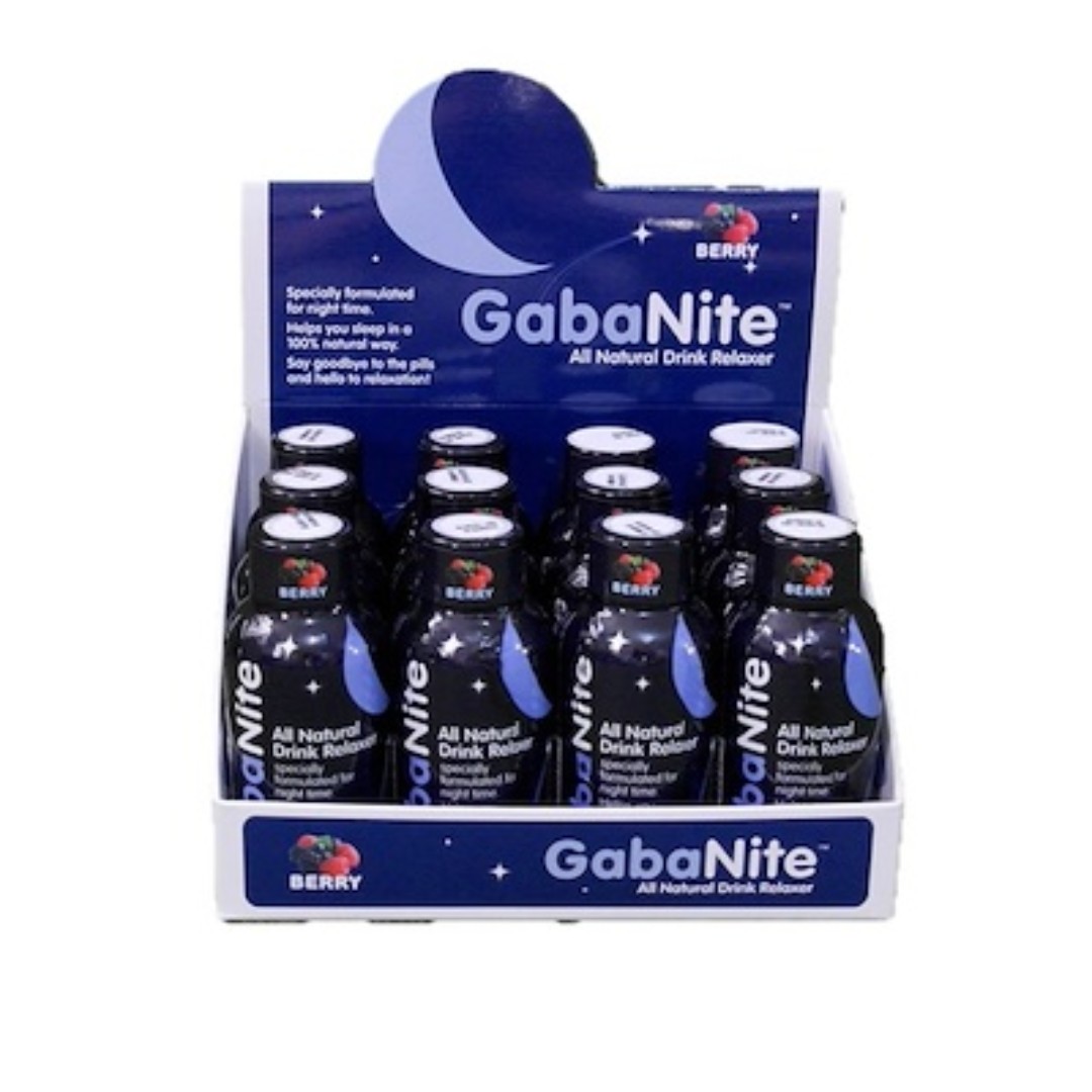 Gabanite Berries (12x60ml) *Aids Sleeping and Reduces Anxiety* Made in ...