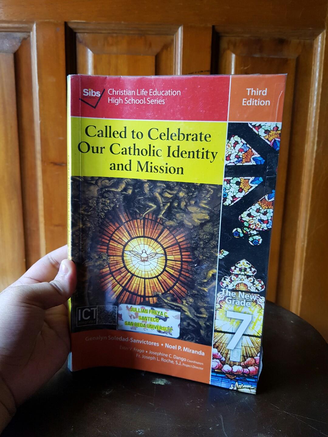 Grade 7 Book: Called to Celebrate Our Catholic Identity and Mission ...
