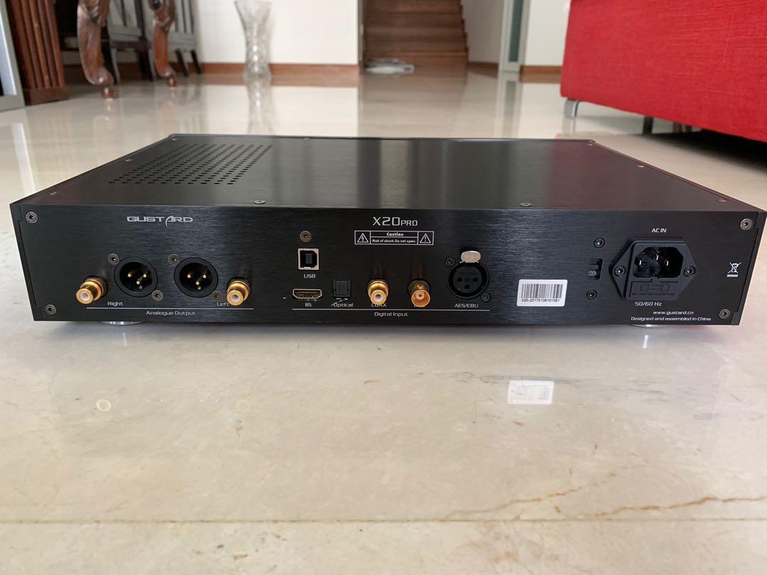 Gustard X20 Pro Dual ESS Sabre 9028 DAC, Audio, Portable Audio ...