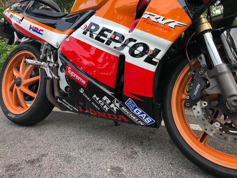 Honda RVF 400, Motorcycles, Motorcycles for Sale, Class 2A on Carousell