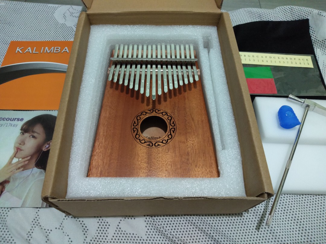 Kalimba (engraved chords), Hobbies & Toys, Music & Media, Musical ...