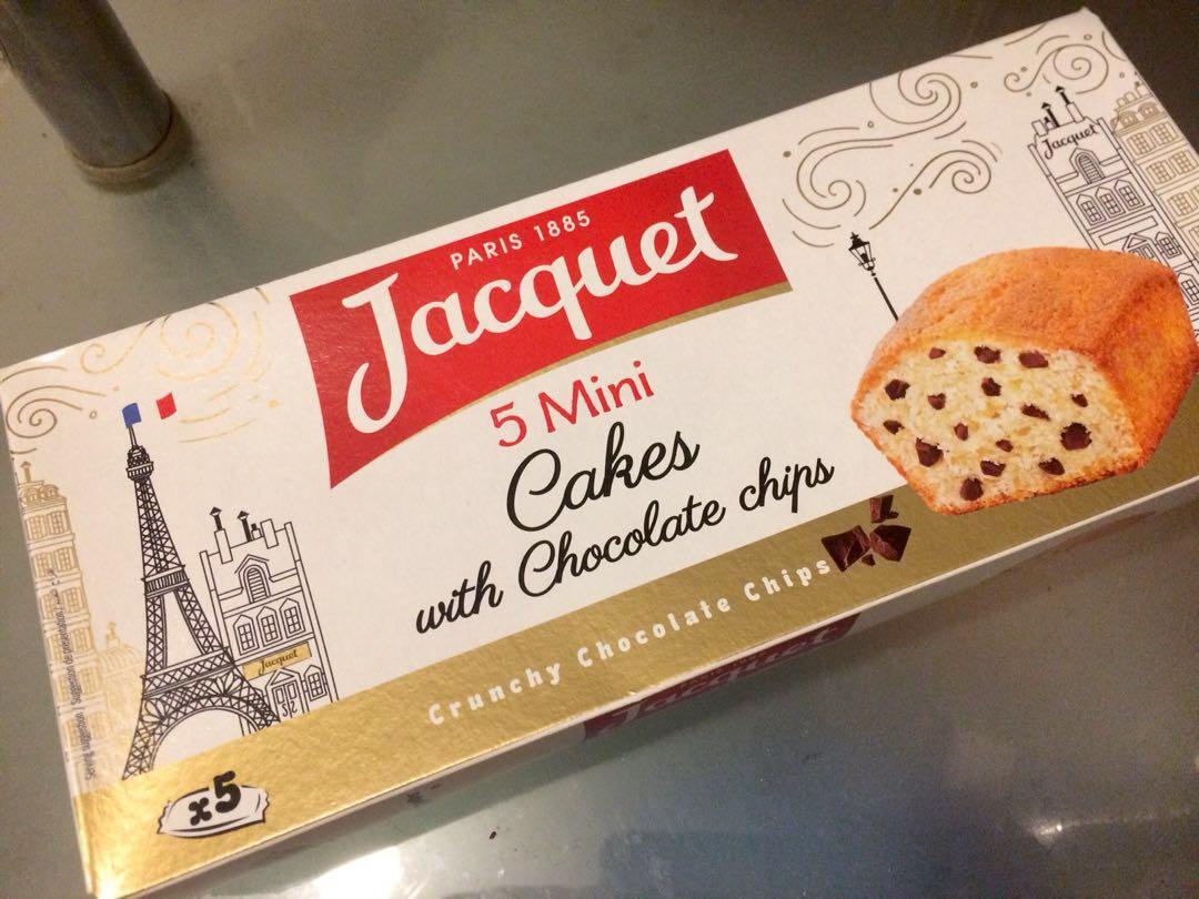 Made in France Jacquet Chocolate chips mini cake crunchy chocolate cake ...
