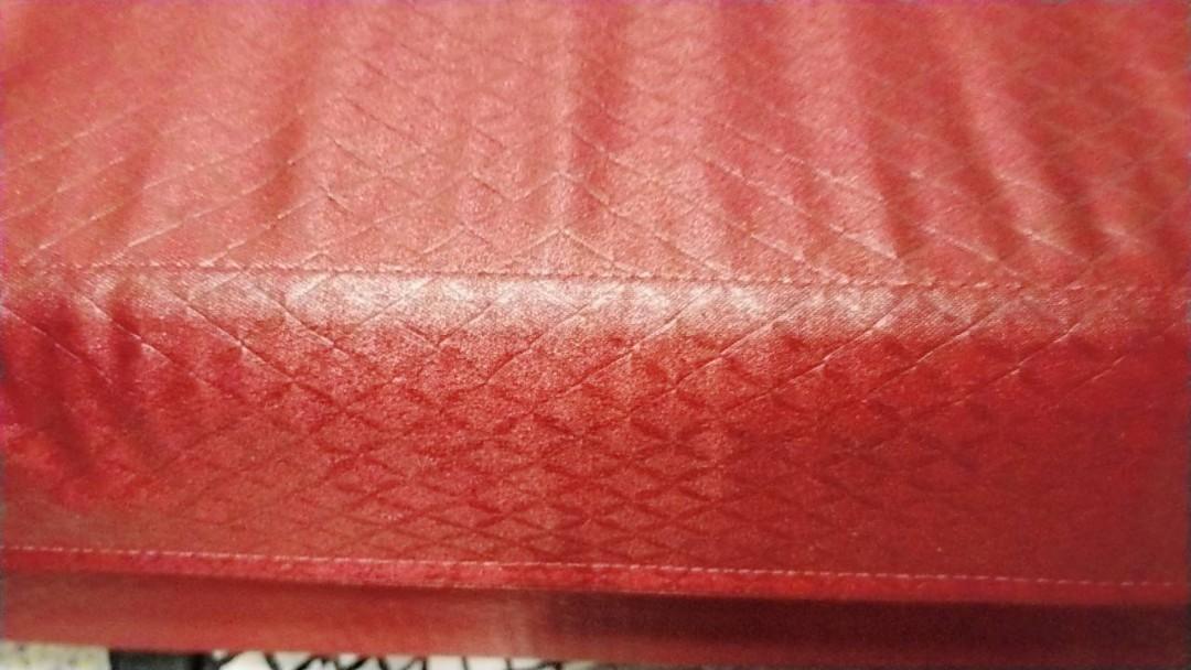 Maroon daybed, Furniture & Home Living, Furniture, Sofas on Carousell