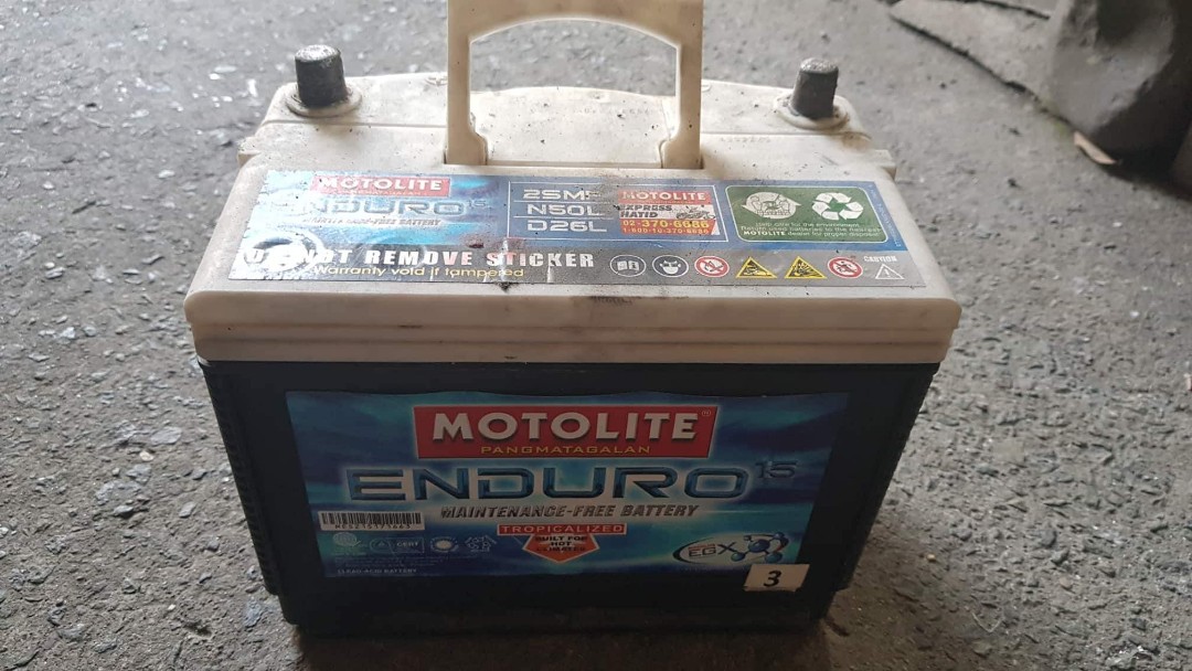 Motolite Enduro 2 smf, Car Parts & Accessories on Carousell