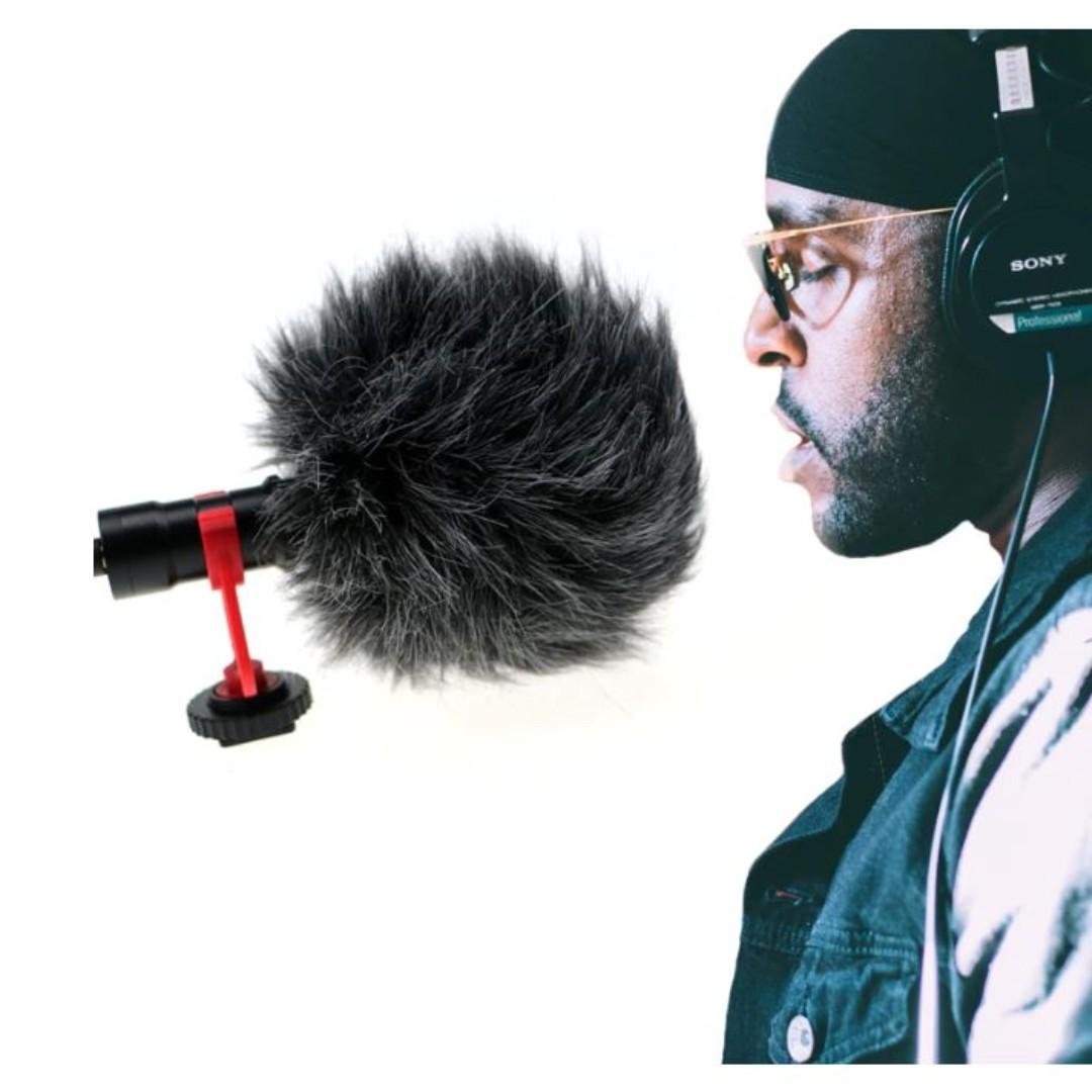 Moving Mic MC-MM1 Shotgun Recording Video Microphone for DSLR Camera ...