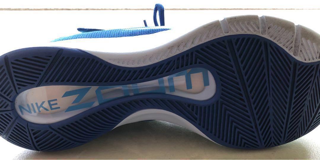 Nike Zoom Hyperrev Blue Basketball Shoes Size 9, Men's Fashion ...