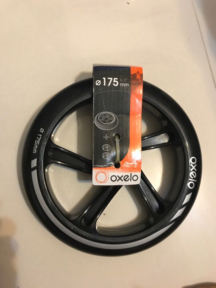 Oxelo 175mm Kick Scooter Wheel, Sports Equipment, Bicycles & Parts ...