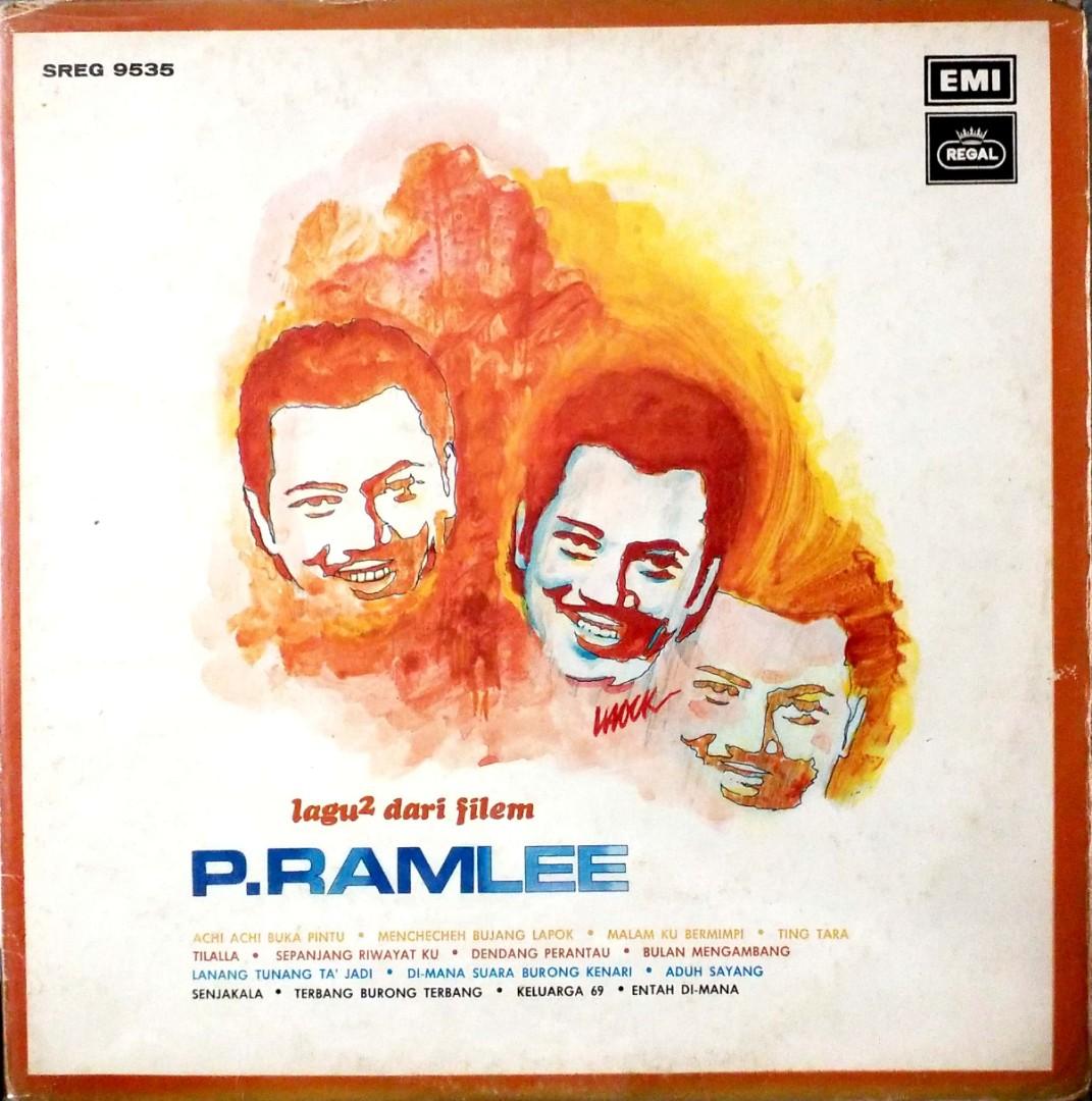 P. RAMLEE Vinyl Records, Hobbies & Toys, Music & Media, Vinyls on Carousell