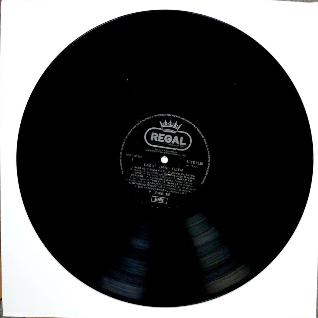 P. RAMLEE Vinyl Records, Hobbies & Toys, Music & Media, Vinyls on Carousell