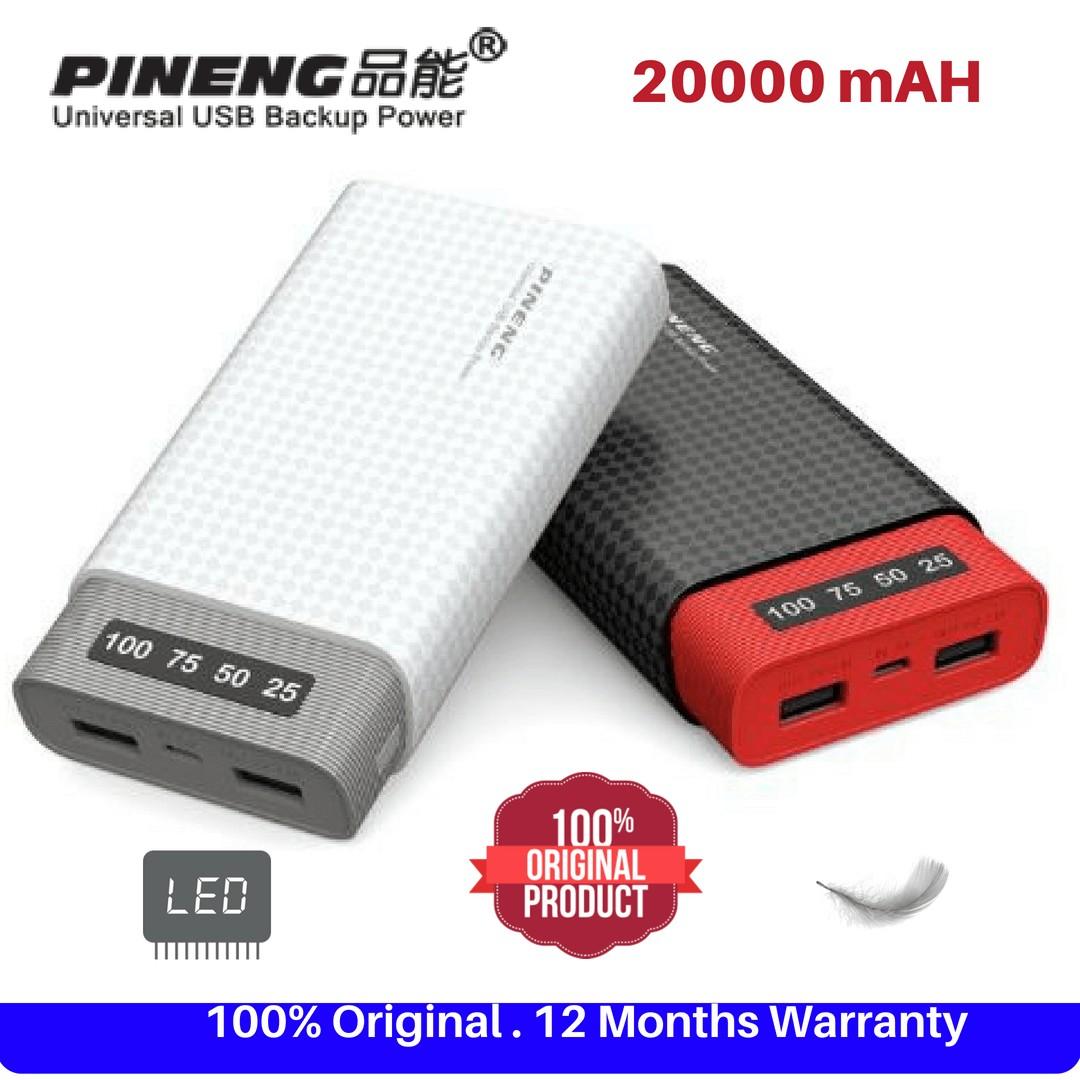 Pineng 20000mah, Mobile Phones & Gadgets, Mobile & Gadget Accessories ...