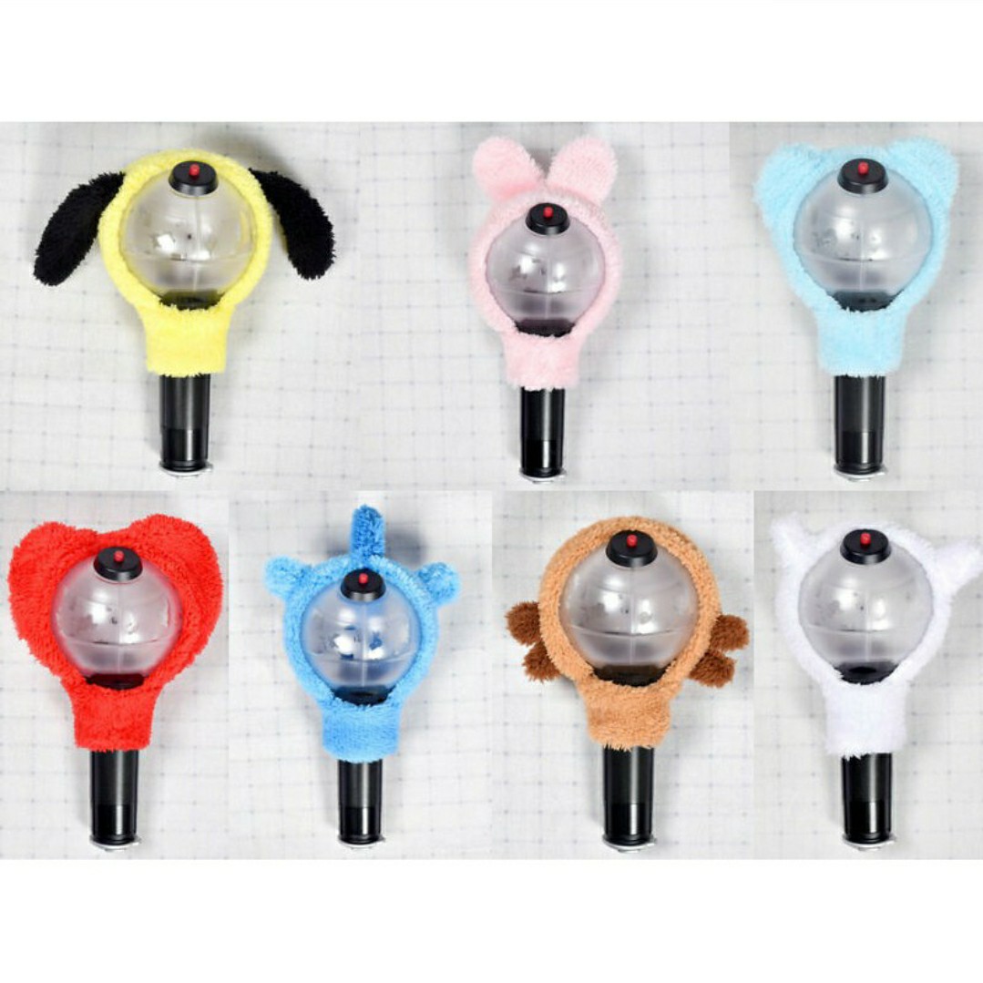 [ON HOLD] BTS BT21 Army Bomb Lightstick Cover, Hobbies & Toys ...