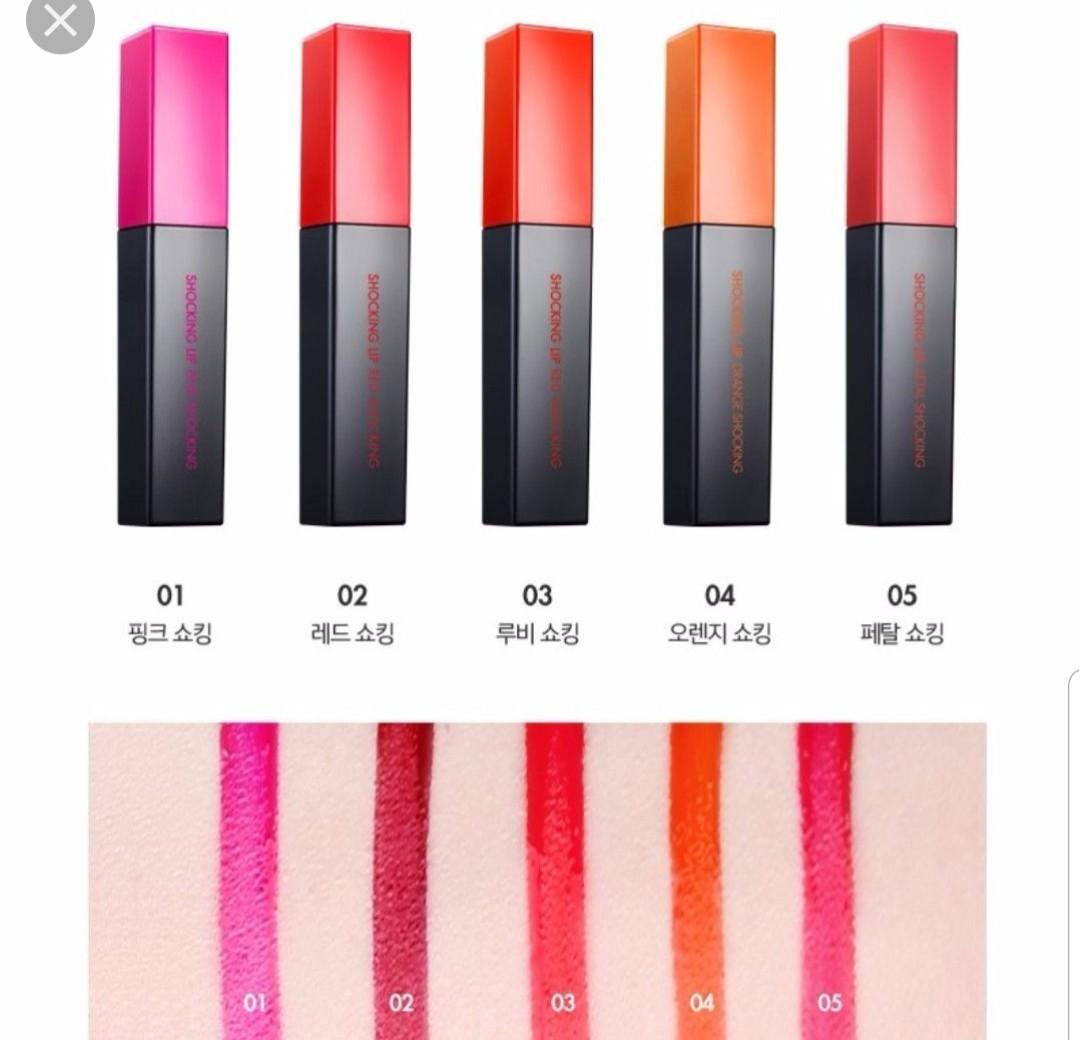 [PO] Tony Moly Lip Shocking Lip Tint 01 02 03 04 05 [made in korea ...