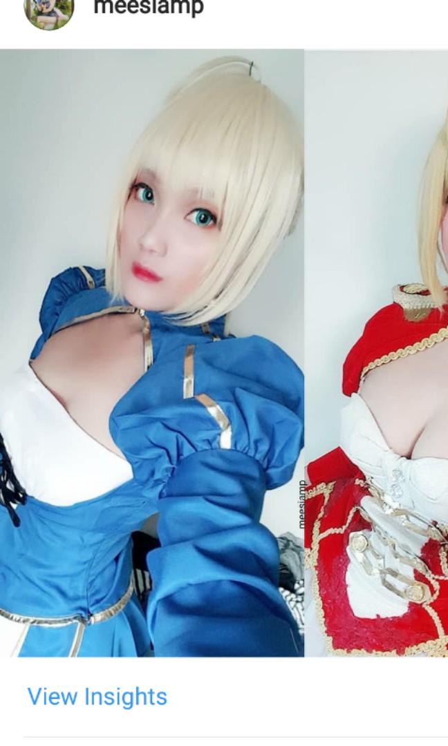 Saber Artoria Cosplay Hobbies And Toys Memorabilia And Collectibles Fan