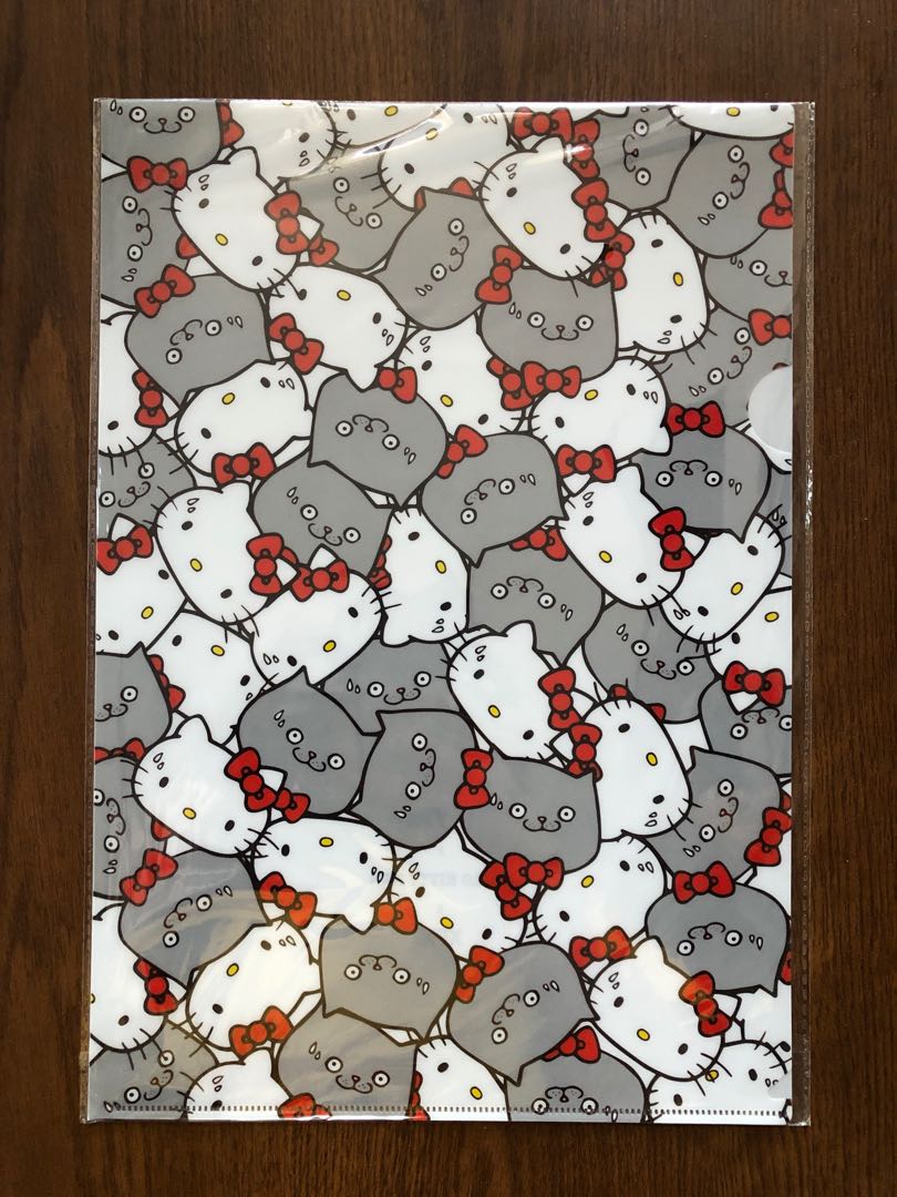 Sanrio Hello Kitty file 文件夾, 興趣及遊戲, 手作＆自家設計, 文具 - Carousell
