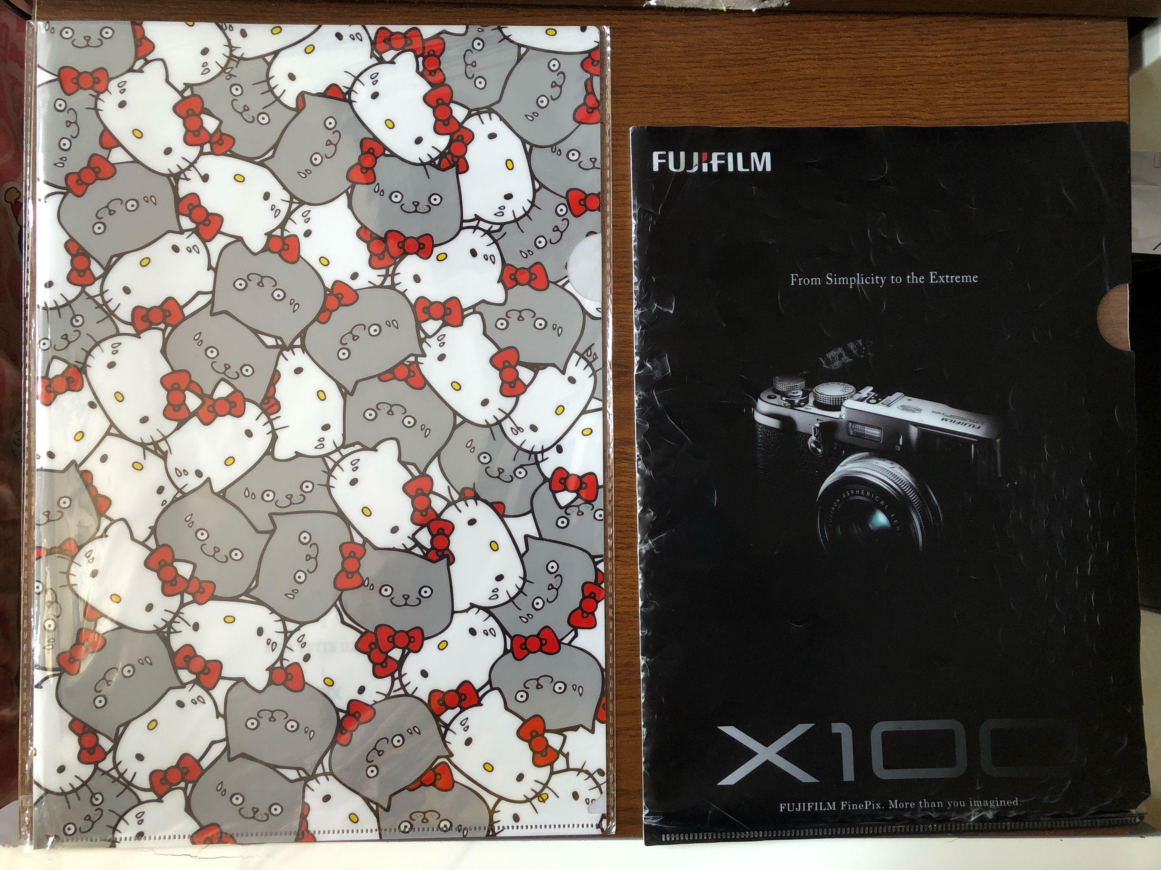 Sanrio Hello Kitty file 文件夾, 興趣及遊戲, 手作＆自家設計, 文具 - Carousell