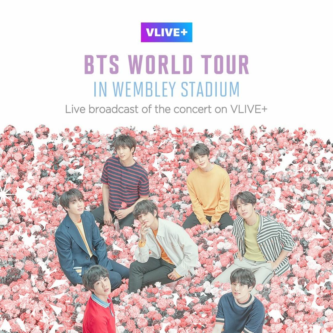 Sharing of BTS V App for Muster and Wembley, Hobbies & Toys ...