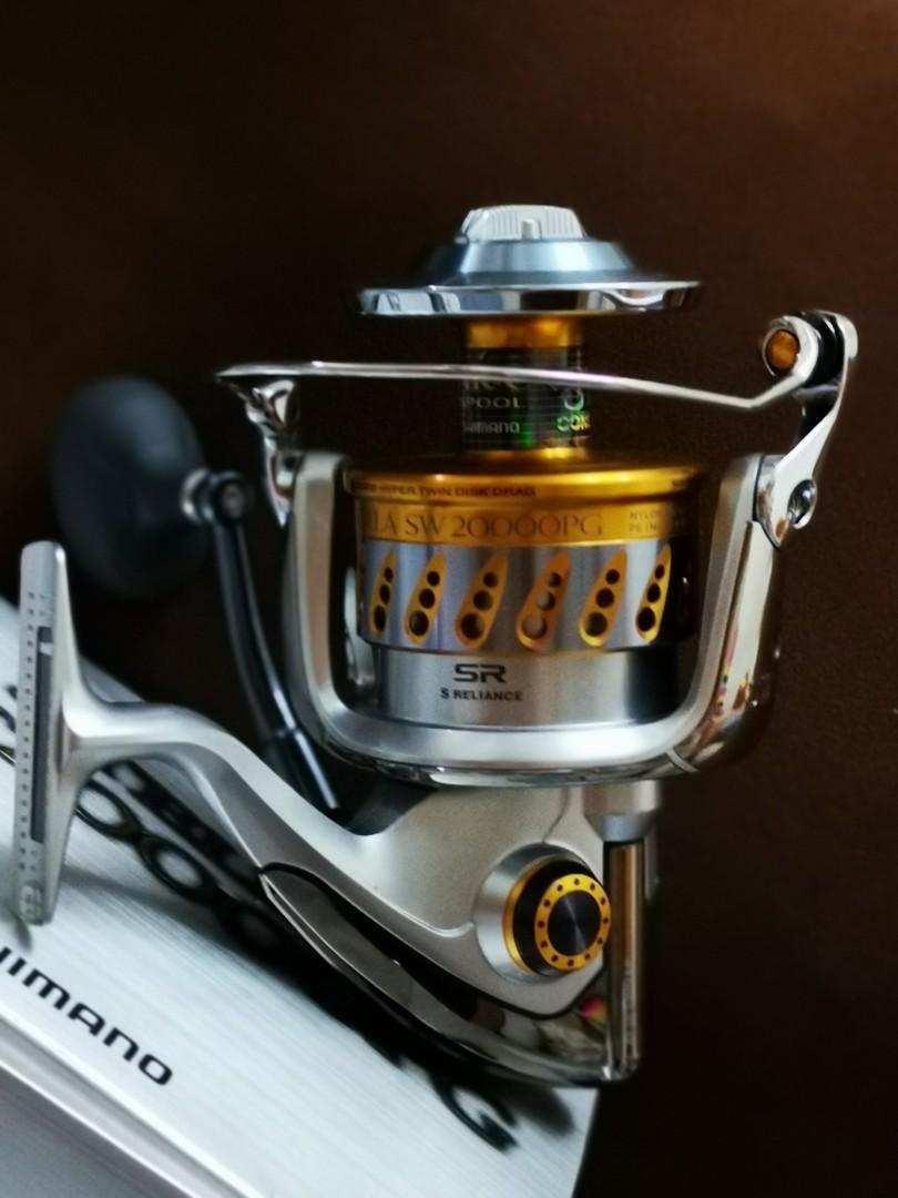Shimano stella 20000PG reel, Sports Equipment, Fishing on Carousell