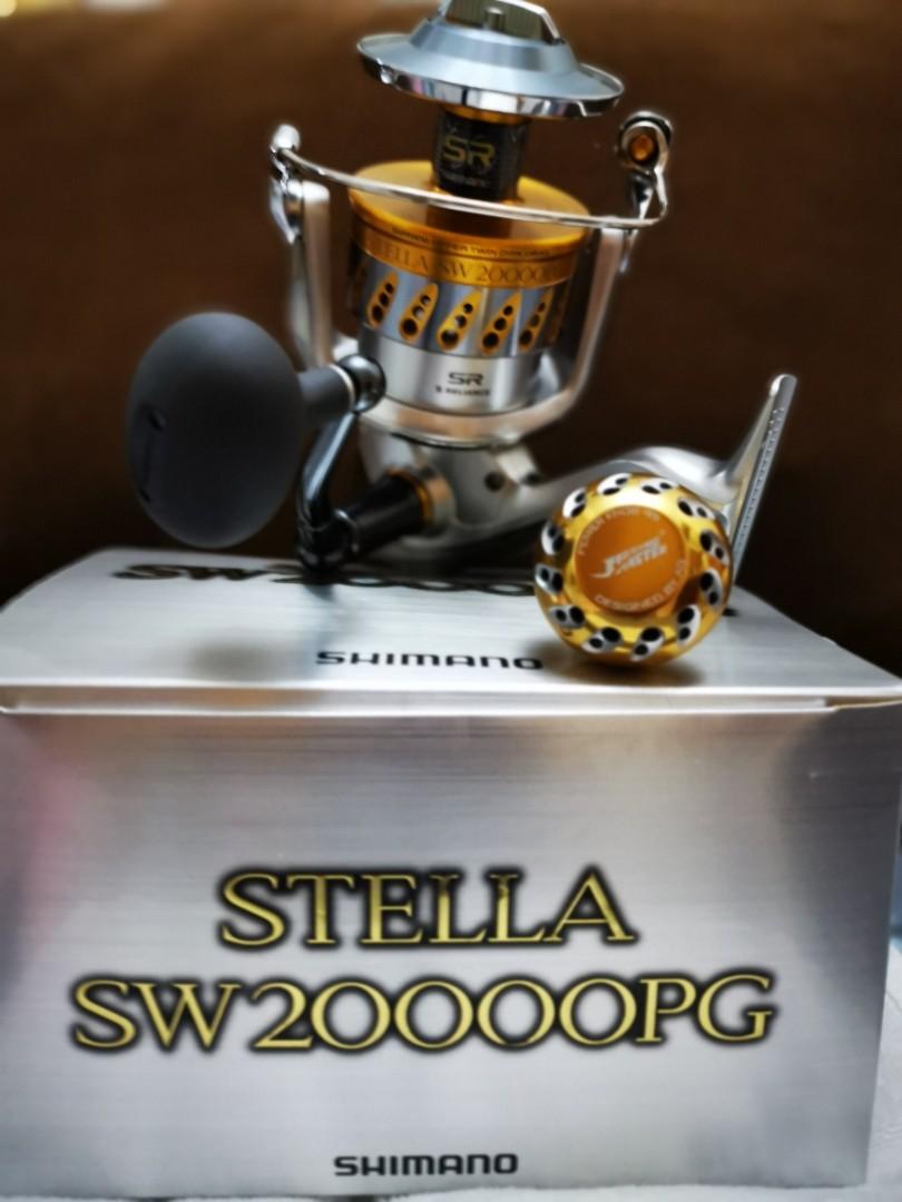Shimano stella 20000PG reel, Sports Equipment, Fishing on Carousell