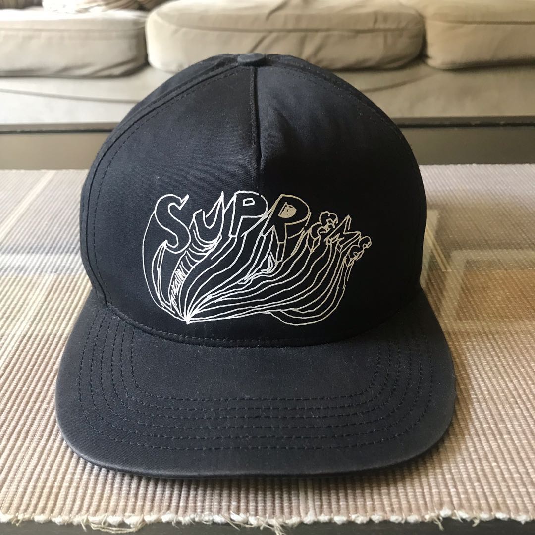 Supreme X Daniel Johnston cap, Men's Fashion, Watches & Accessories ...