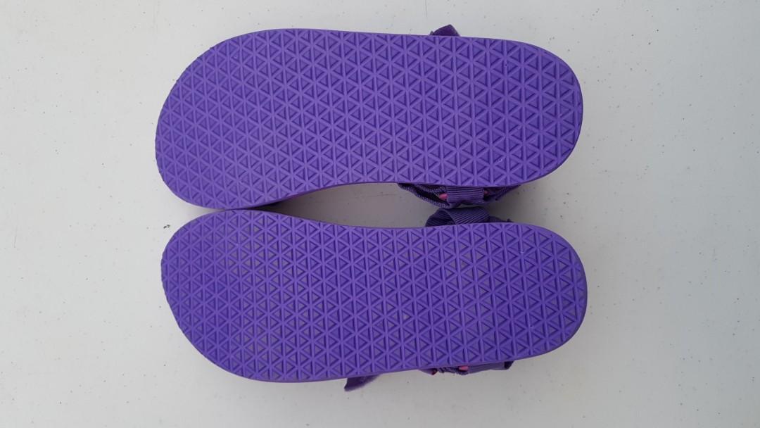Teva Original Universal Purple /Marble, Women's Fashion, Footwear ...