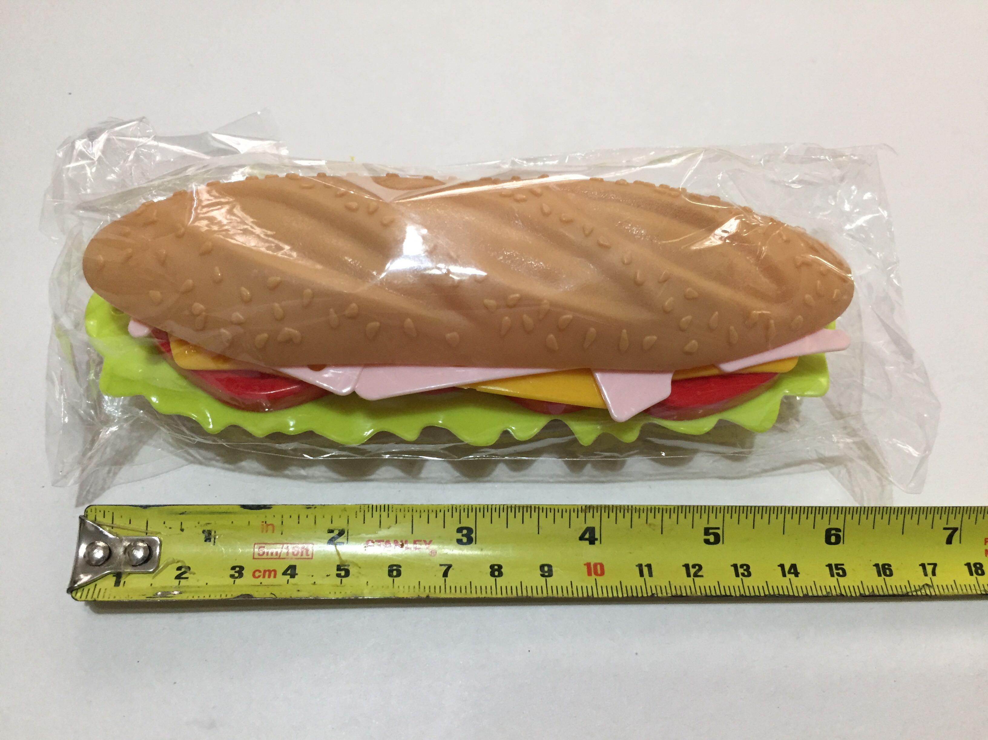 Toy Subway Sandwich, Hobbies & Toys, Toys & Games on Carousell