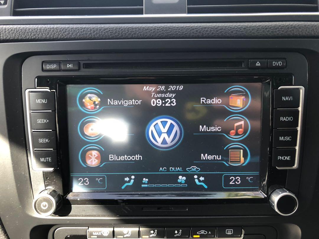 Volkswagen touchscreen headunit, Car Accessories, Accessories on Carousell