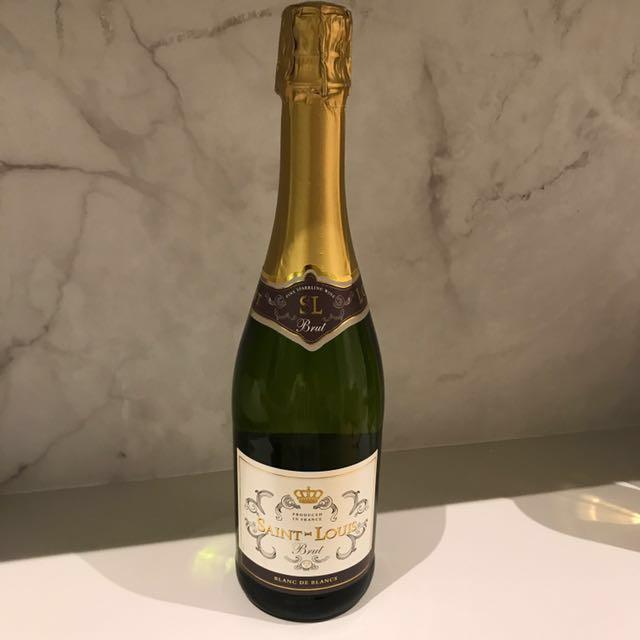 香檳/ sparkling wine: Saint Louis - Blanc De Blancs Brut , 嘢食 & 嘢飲, 飲料 ...