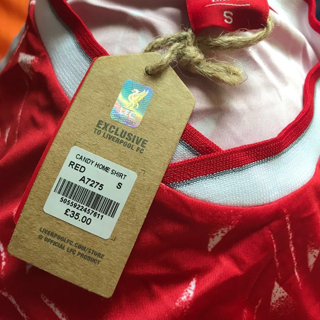 Authentic Liverpool Candy home shirt, Men's Fashion, Activewear on ...