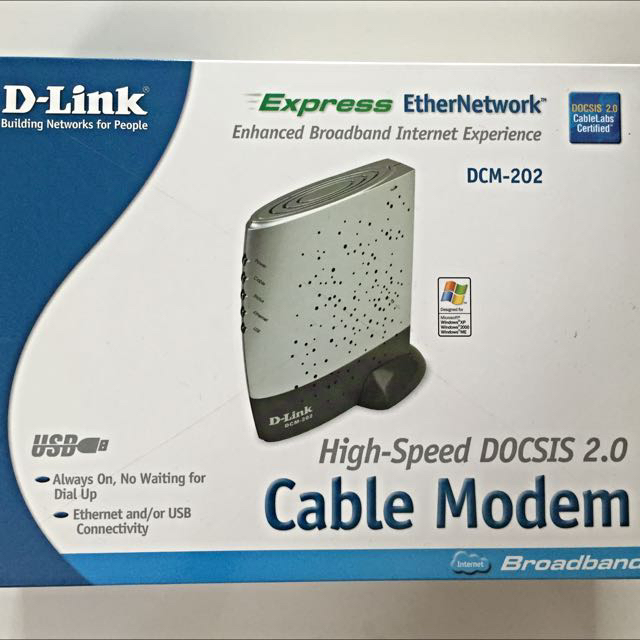 Dlink Cable Modem For Starhub, Computers & Tech, Parts & Accessories ...