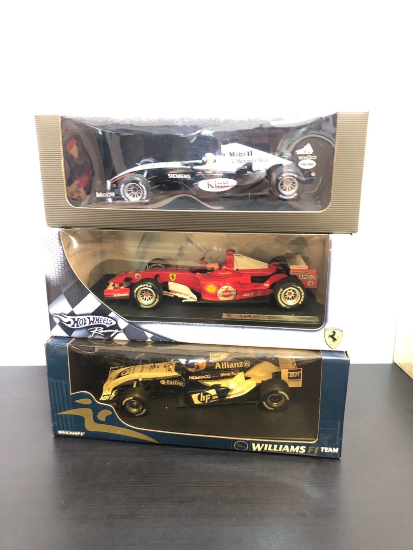 Formula 1 (1:18) model cars (rare & out of production), Hobbies & Toys ...