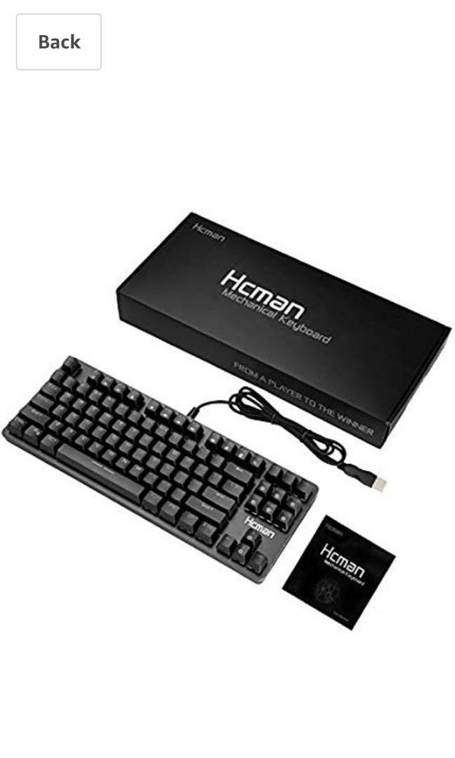 Hcman Mechanical Keyboard, Computers & Tech, Parts & Accessories ...