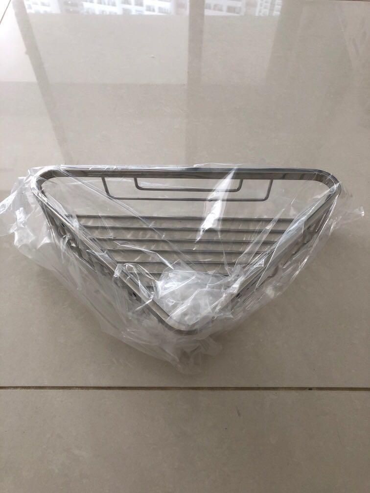 Hoe Kee triangular shower basket, Everything Else on Carousell