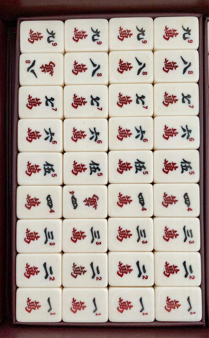 Ivory Mahjong Set - Made in Taiwan, Hobbies & Toys, Toys & Games on ...