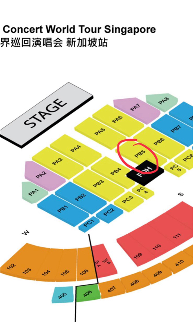 Jay chou concert world tour Singapore, Everything Else on Carousell