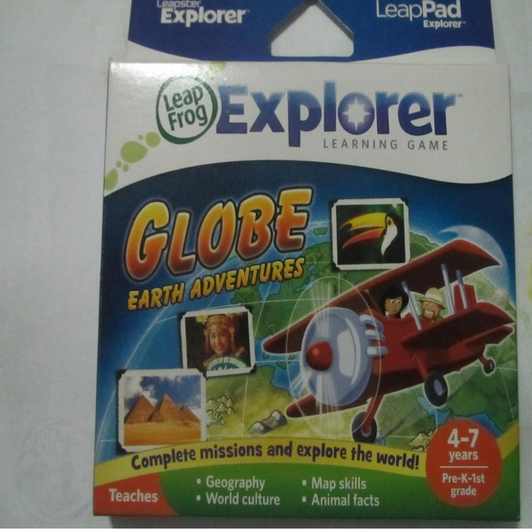 Leapfrog Globe Earth Adventures Learning Game, Babies & Kids, Infant ...