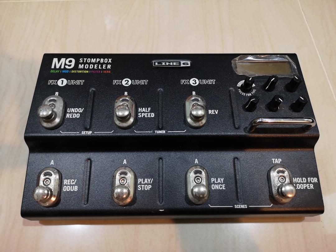 Line 6 M9 STOMPBOX MODELLER, Hobbies & Toys, Music & Media, Music ...