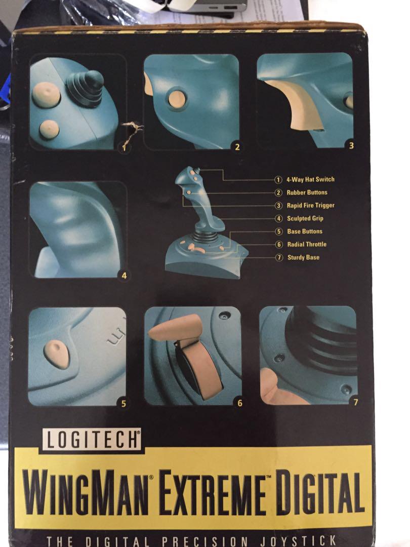 Logitech Wingman Extreme Digital, Computers & Tech, Parts & Accessories ...