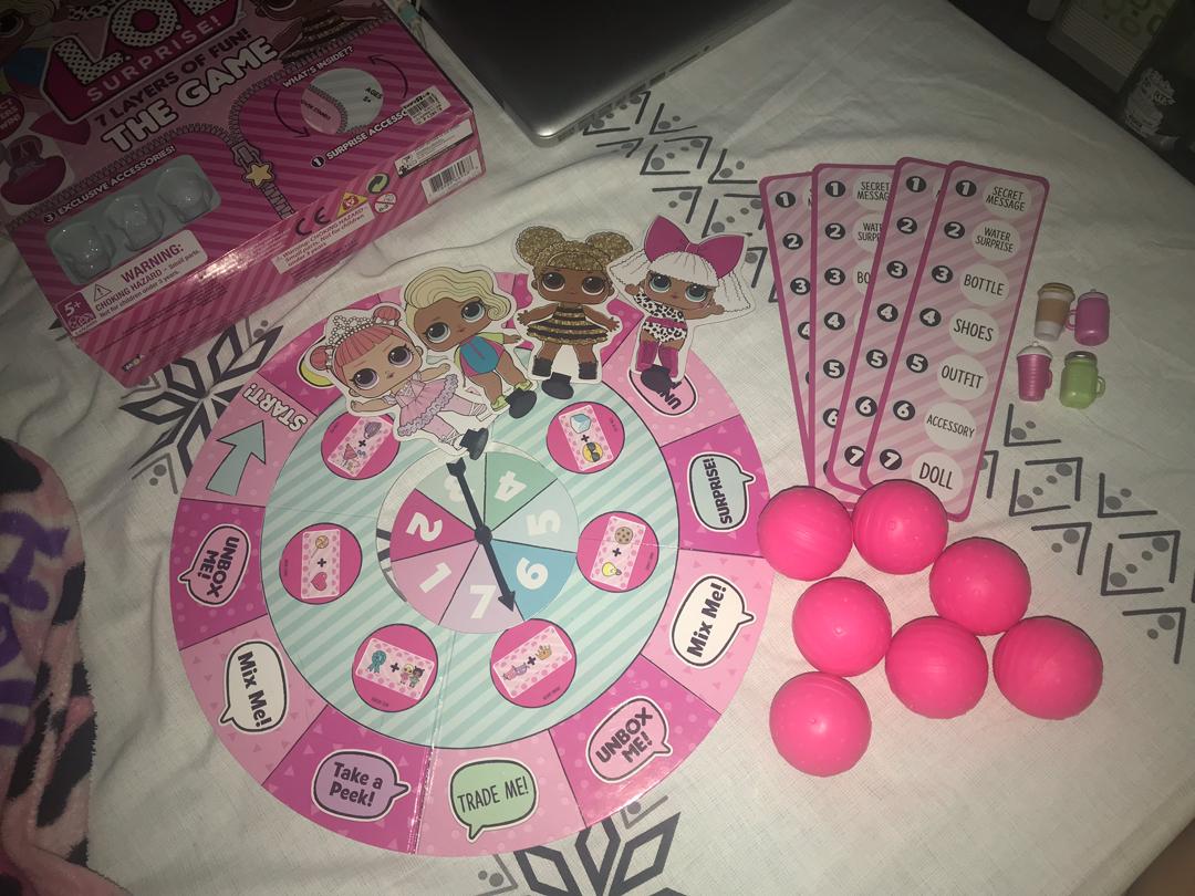 ORIGINAL LOL surprise dolls THE GAME board game, Hobbies & Toys, Toys ...