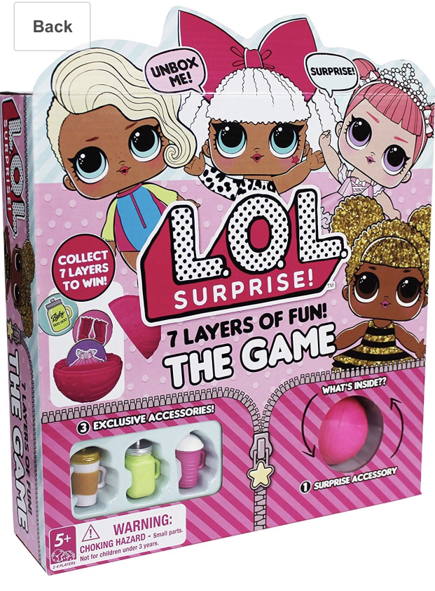 ORIGINAL LOL surprise dolls THE GAME board game, Hobbies & Toys, Toys ...