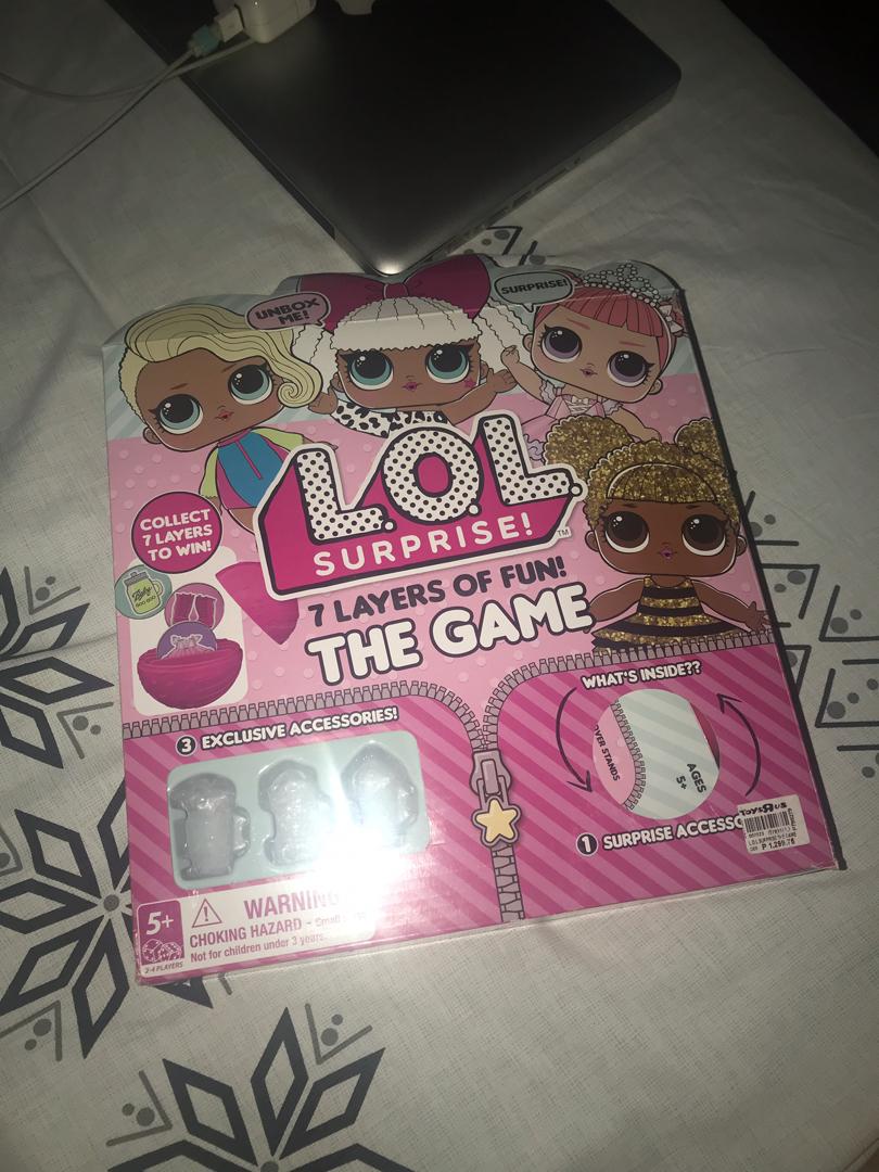ORIGINAL LOL surprise dolls THE GAME board game, Hobbies & Toys, Toys ...