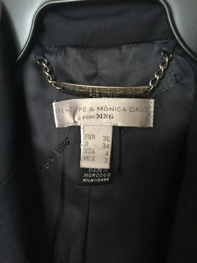 Mango Navy Blazer, Women's Fashion, Coats, Jackets and Outerwear on ...