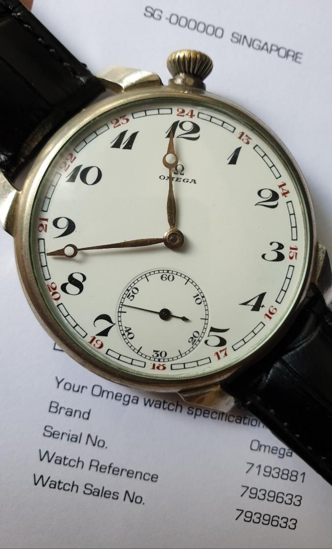 OMEGA Unique and Rare Timepiece Vintage 1931`s CAL 40,6 L.T2.15P ...