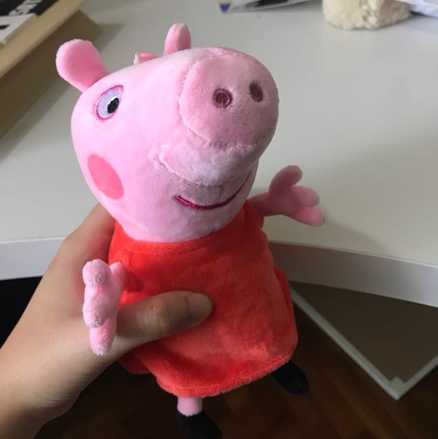 Peppa Pig soft toy, Hobbies & Toys, Toys & Games on Carousell