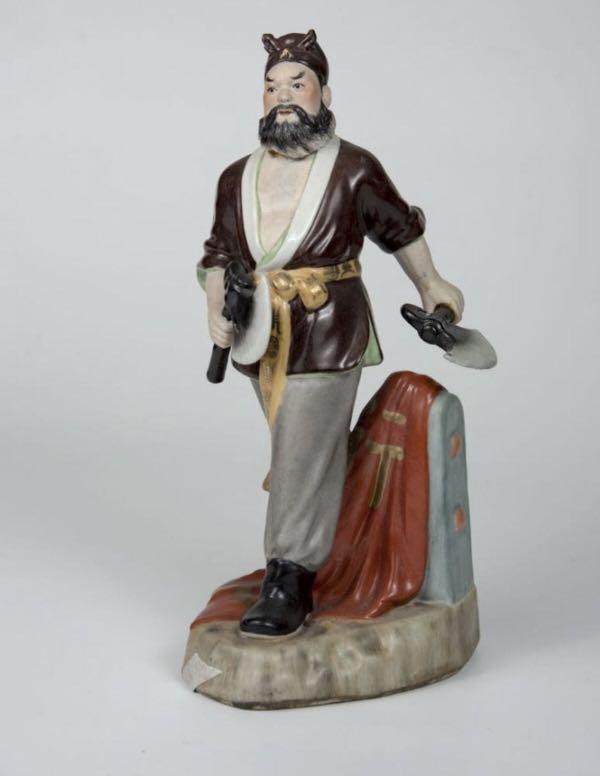 Porcelain Figure of Li Kui of the Water Margin, Hobbies & Toys ...