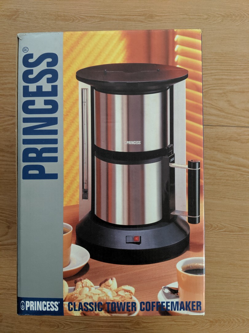 Princess classic tower coffeemaker, TV & Home Appliances, Kitchen ...